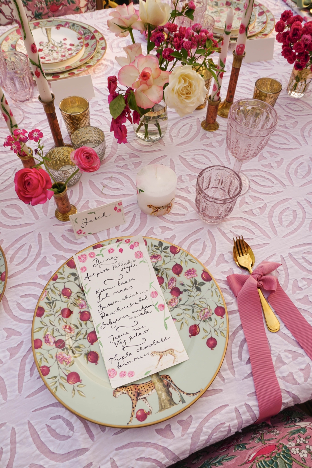 How To Set The Perfect Summer Tablescape - The Wedding Edition