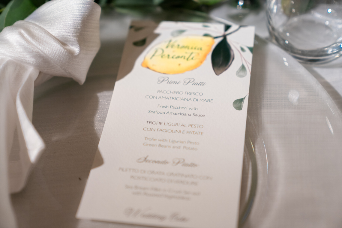 Inside: An Italian Summer Night Inspired Wedding In Lerici